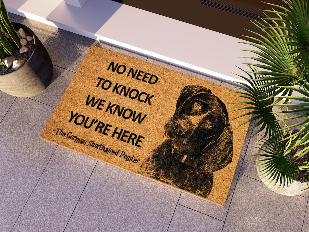 German Shorthaired Pointer Door Mat, the German Shorthaired Pointer ...