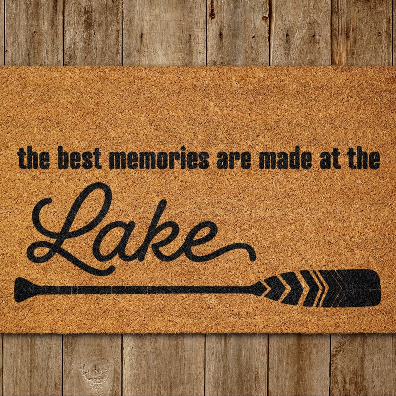 Lake Welcome Mat - Etsy