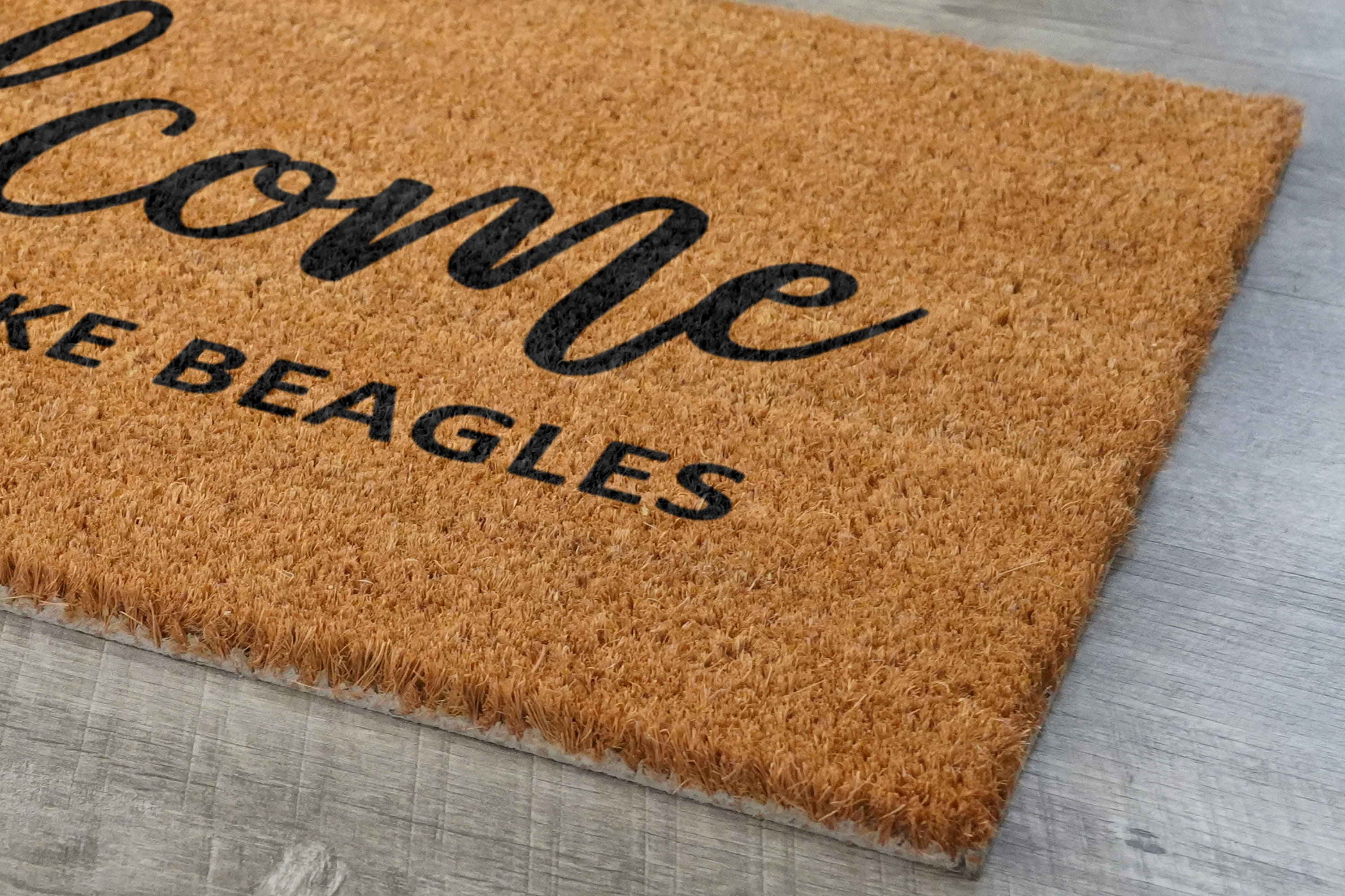Beagles Home Door Mat Hope You Like Beagles Door Mats Funny - Etsy