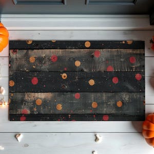 Halloween Ghost Mat, Candy Mat, Welcome Halloween Mat Halloween Decor ...