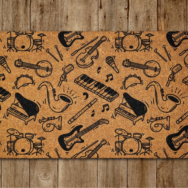 Christmas Musical Door Mat - Etsy