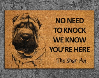 Cocker Spaniel Door Mat the Cocker Spaniel We Know You ARE - Etsy