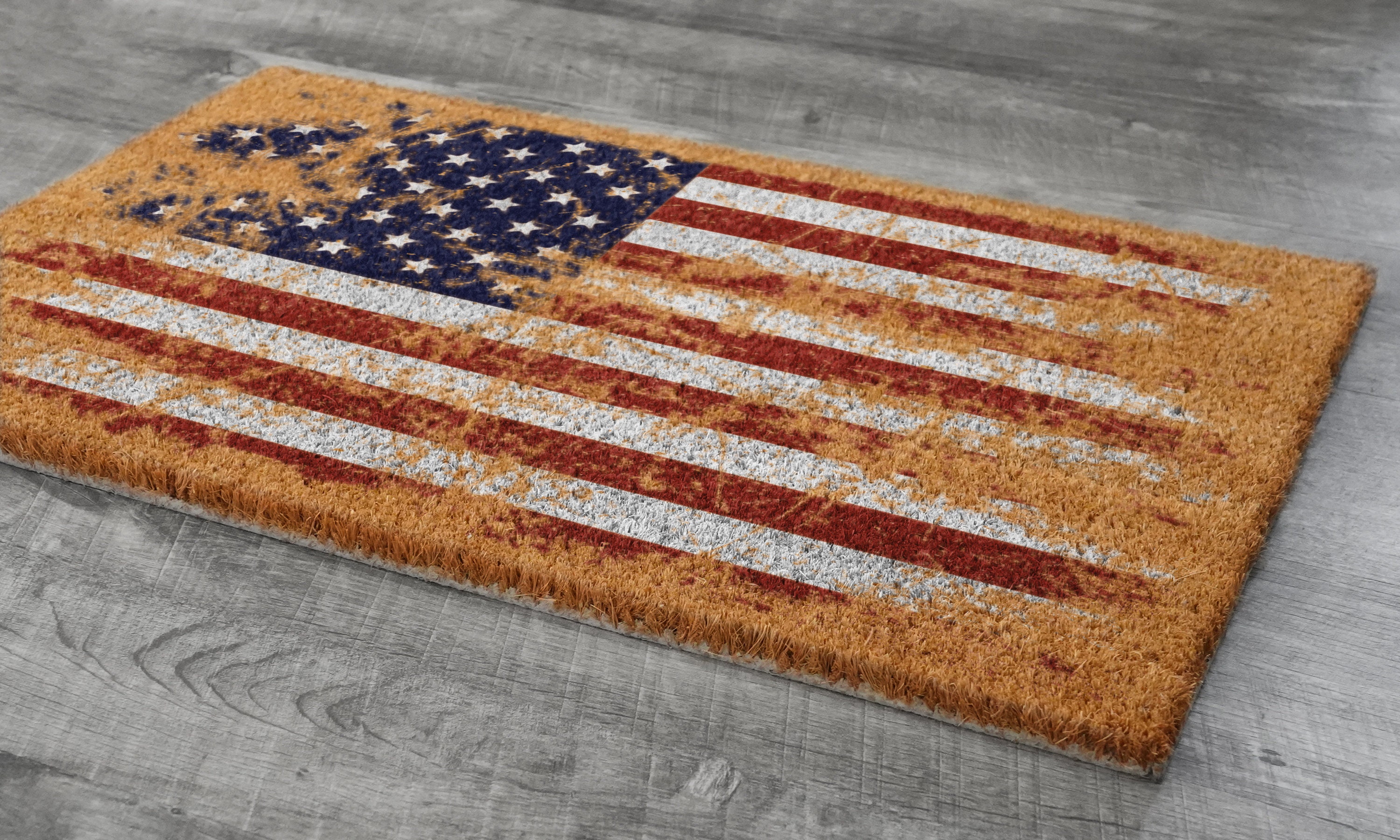USA Flag Patriotic Door Mats, Funny Doormat, USA Flag Welcome Mats - Etsy