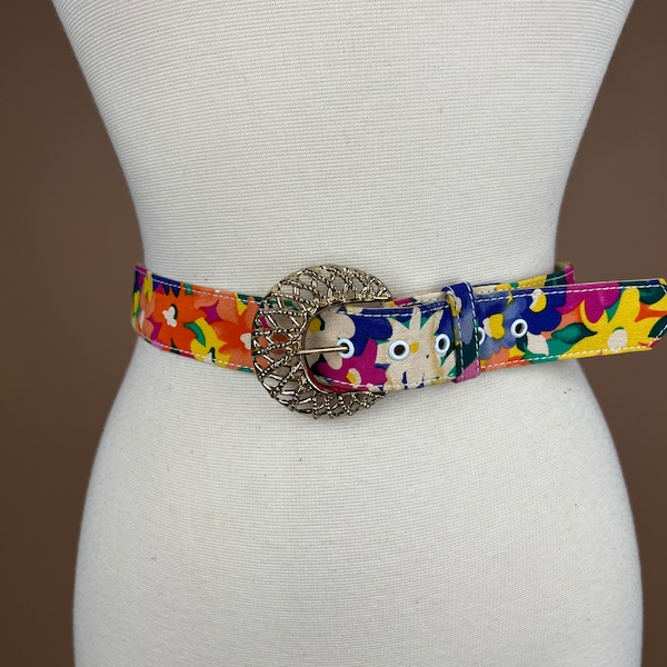 Floral Belt - Etsy