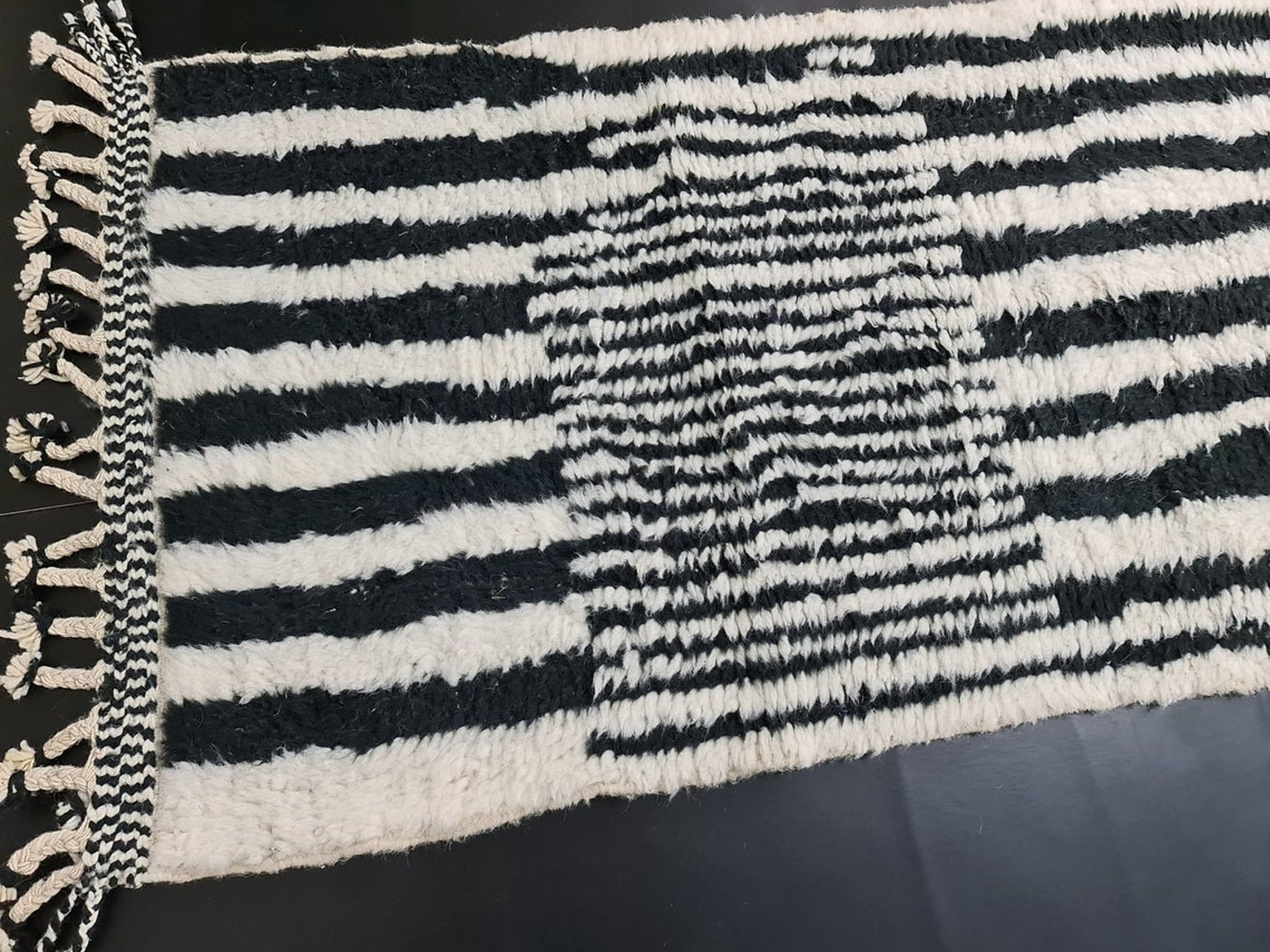 CUTE BENIOURAIN RUNNER Handmade Checkered Runner Rug - Etsy