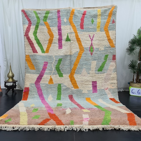 Pastel Colors Rug - Etsy