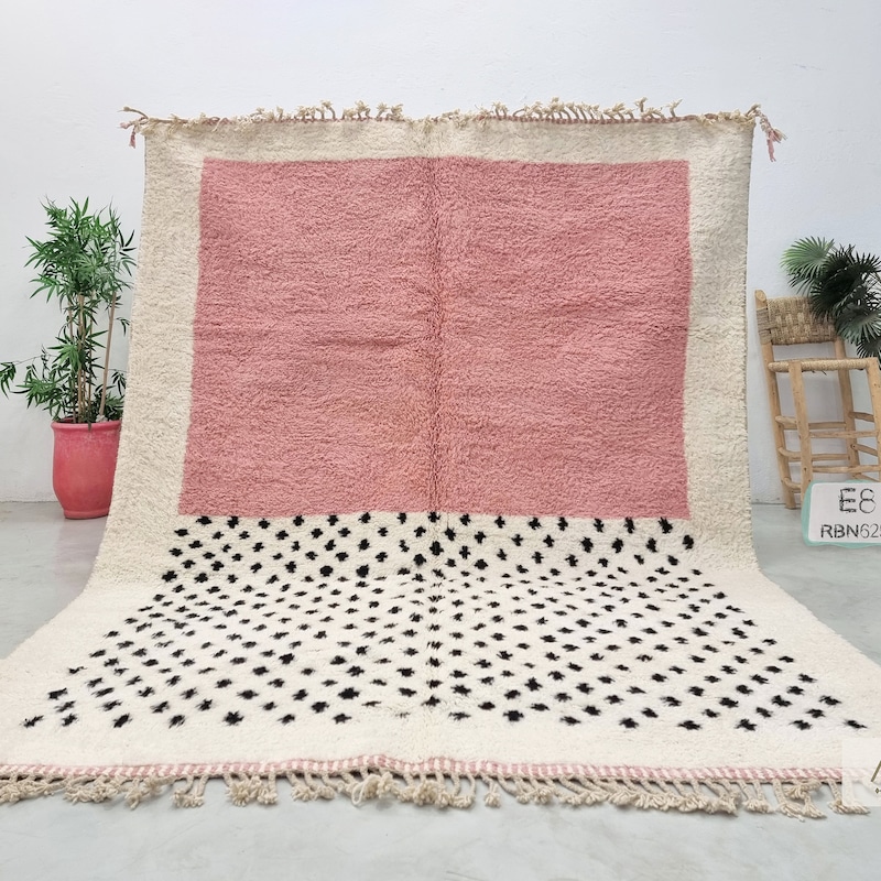 Pink Moroccan Boho Rugs - Etsy
