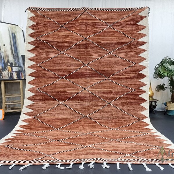 Brown Kilim Rug - Etsy