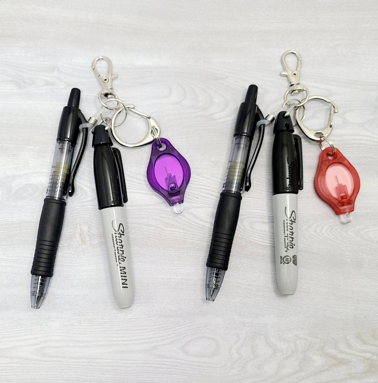 Badge Reel Accessories, Mini Pen, Keychain, Mini Marker, Mini Light ...