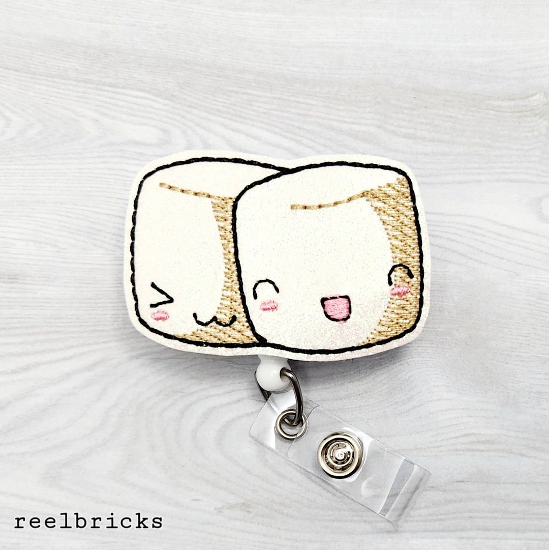 Marshmallows Glitter Feltie - Nurse Badge Reel -embellishment ...