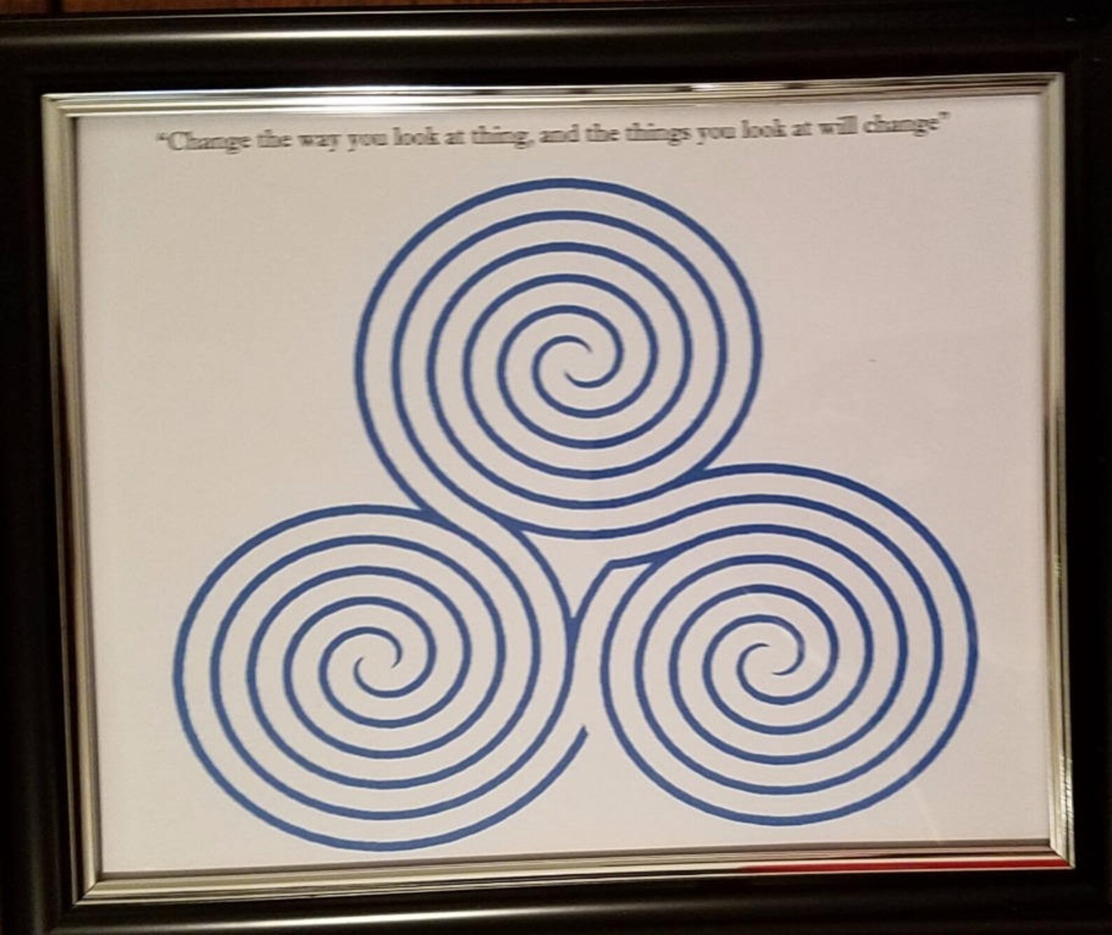Labyrinth - Framed, Finger Labyrinth, Meditation, Stress Relief ...