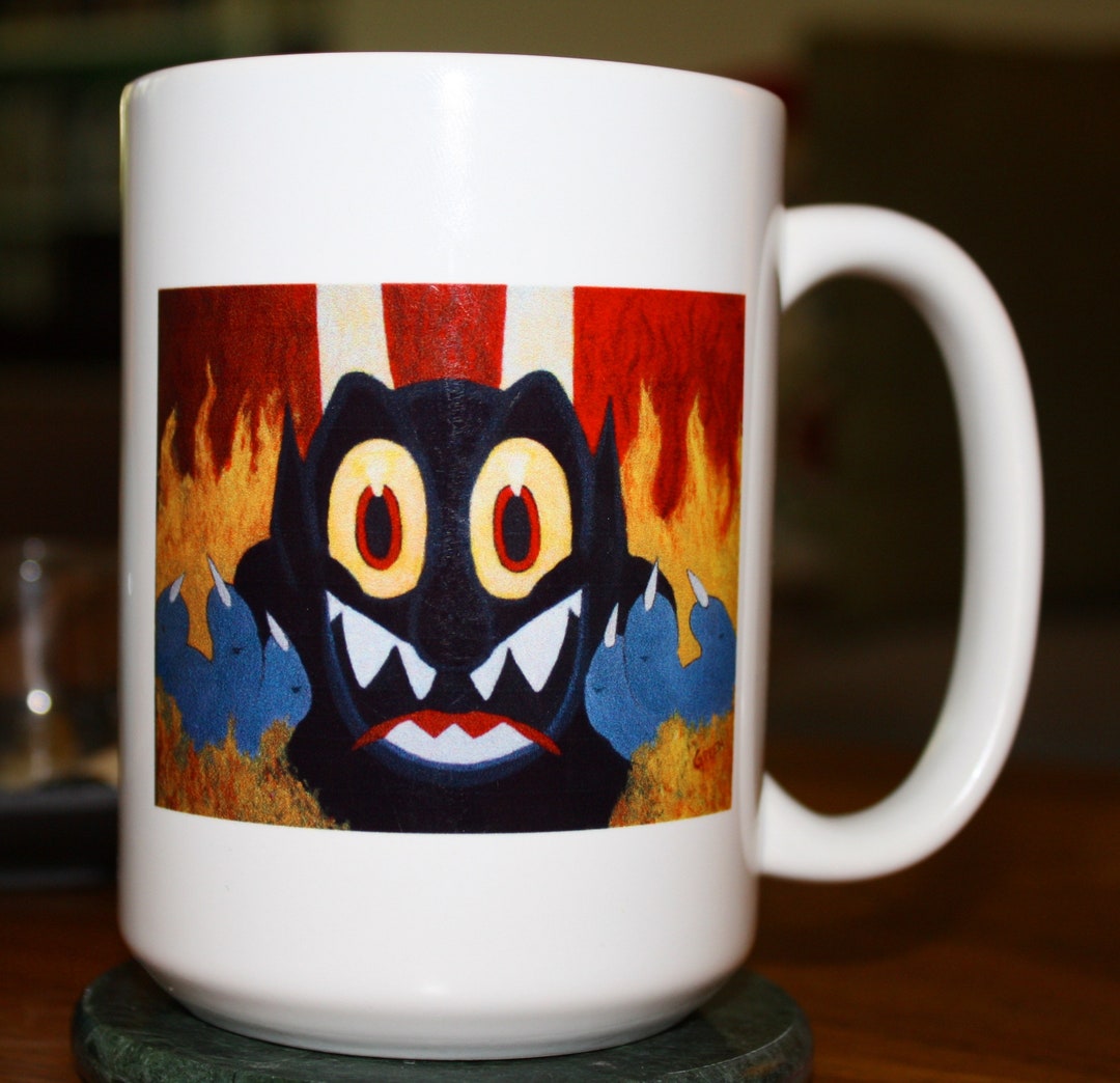 CUPHEAD COFFEE MUG - From Original Artwork - Etsy