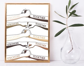 Stronger Together - Etsy