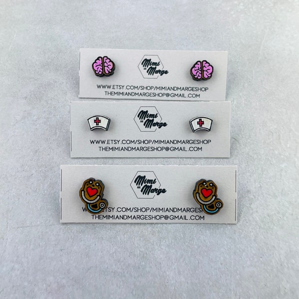 Nurse Earrings - Etsy Australia