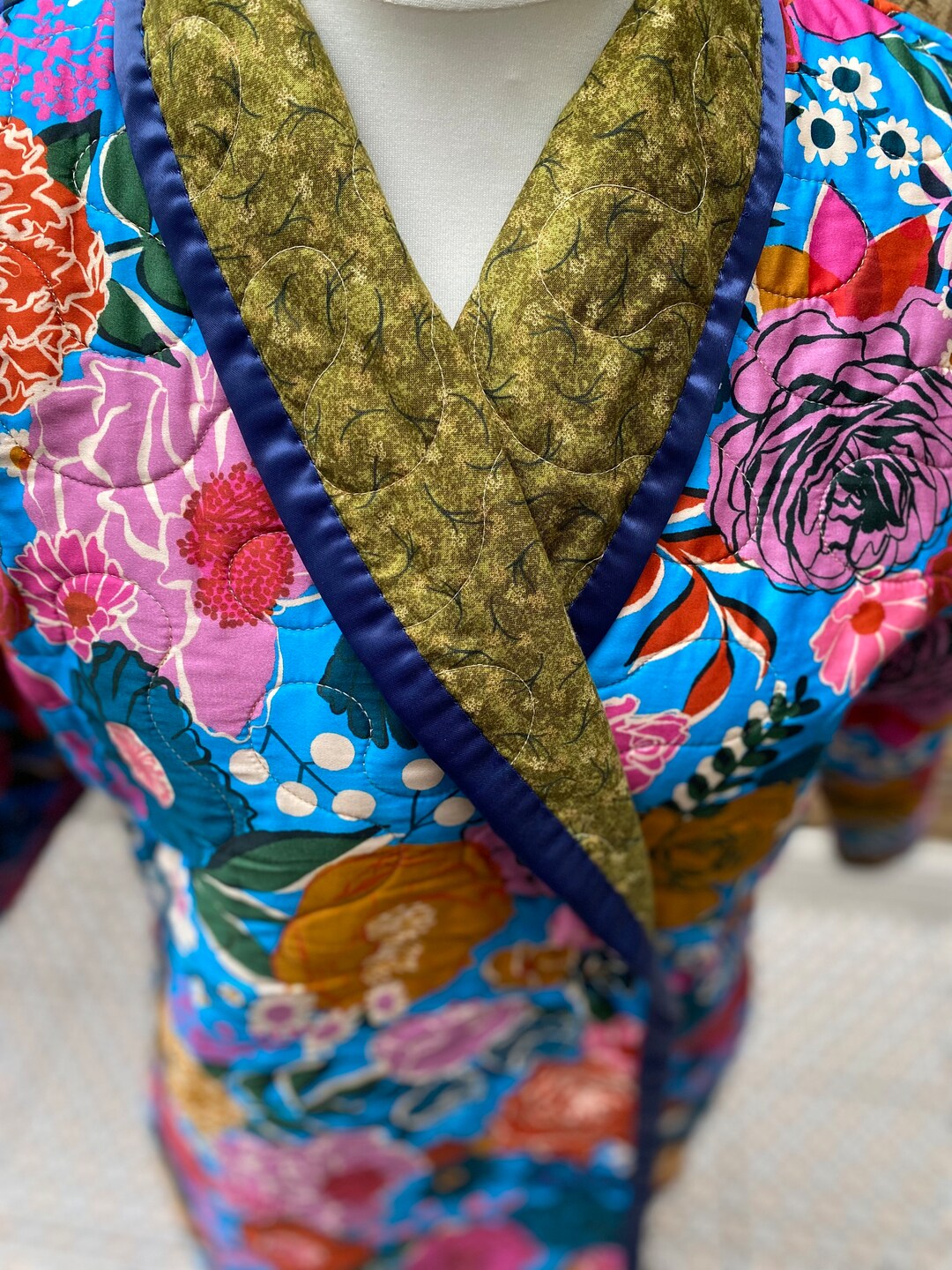 Luxurious Funky and Warm Housecoat / Dressing Gown - Etsy