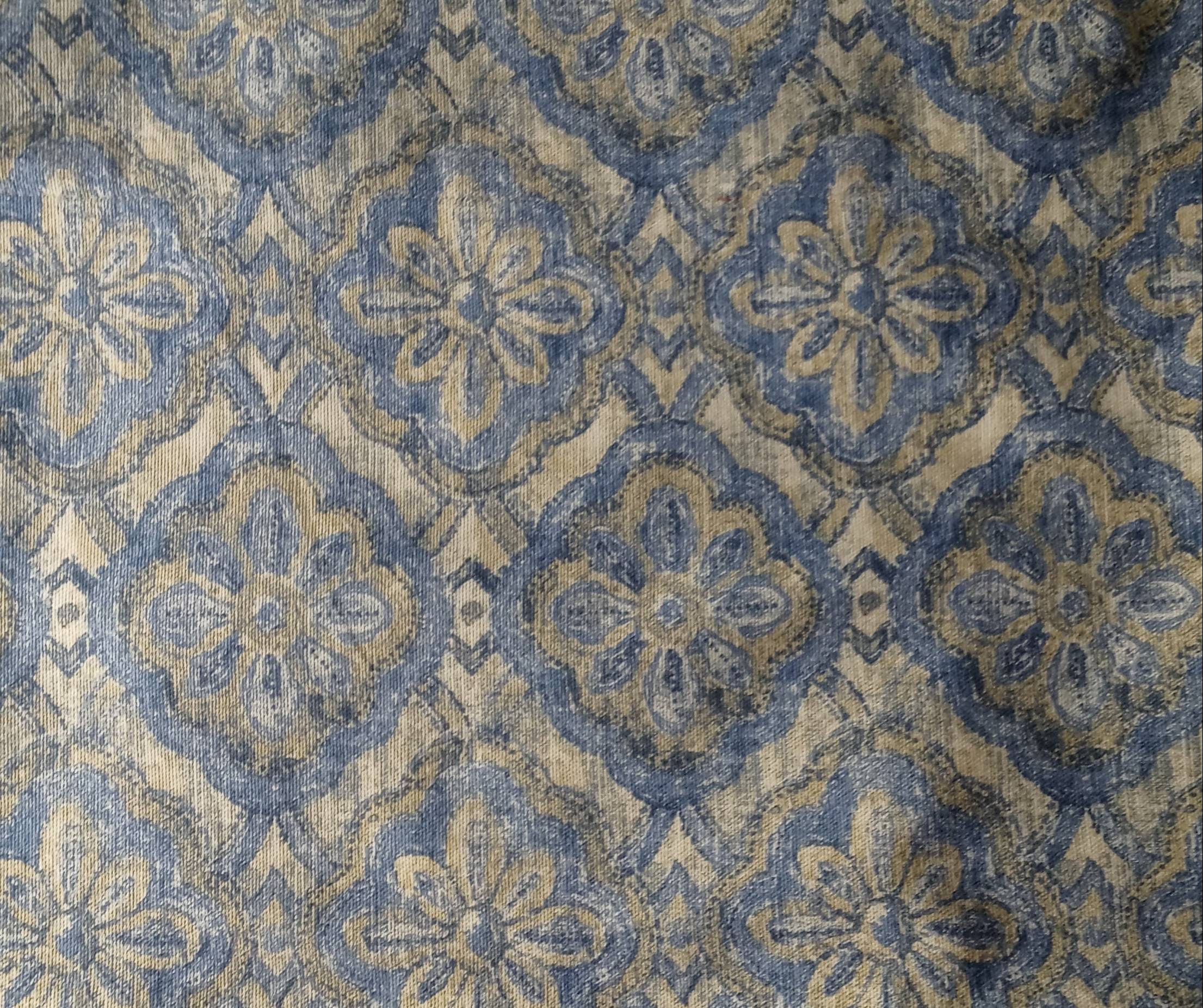 Azura rod pocket/ back tab scalloped valance. - Etsy.de