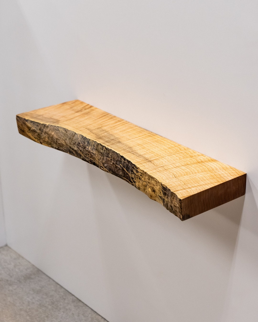 Maple Floating Shelf/floating Shelves/wood Shelves/shelving/wall Decor ...