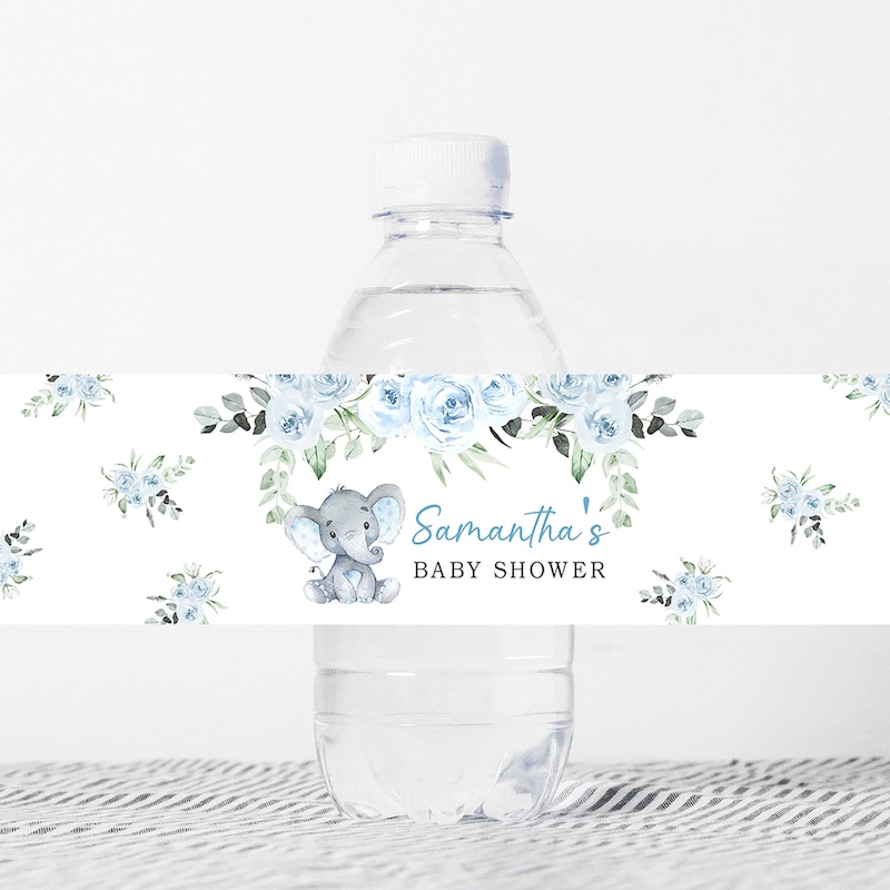 Elephant Labels - Etsy