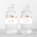 Editable Baby in Bloom Baby Shower Bottle Label, Spring Baby Shower ...