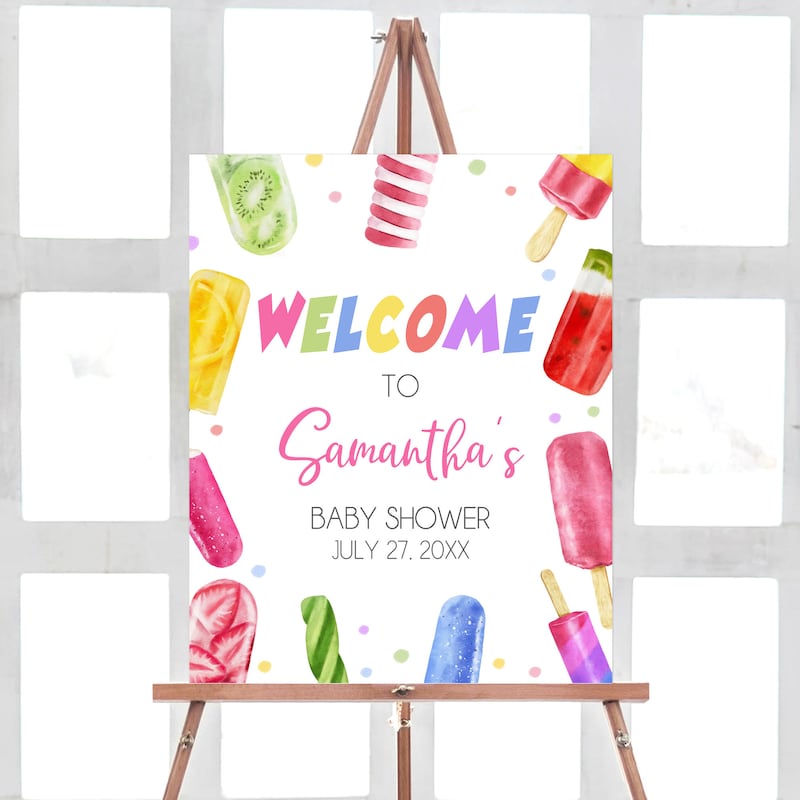 Popsicle Baby Shower - Etsy