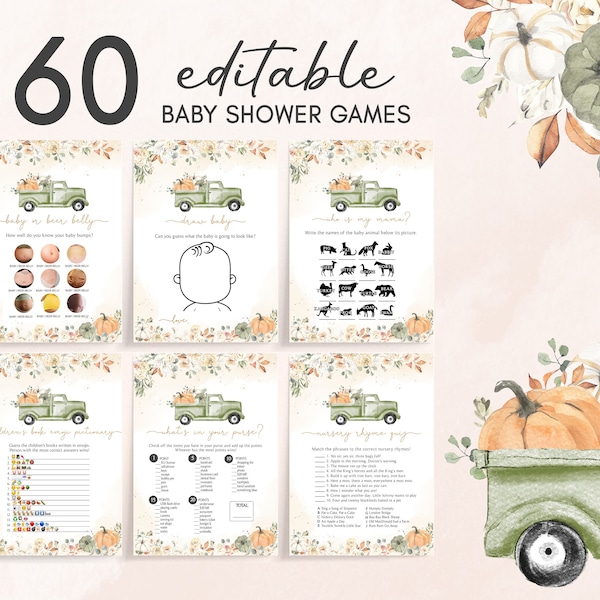 Truck Baby Shower - Etsy