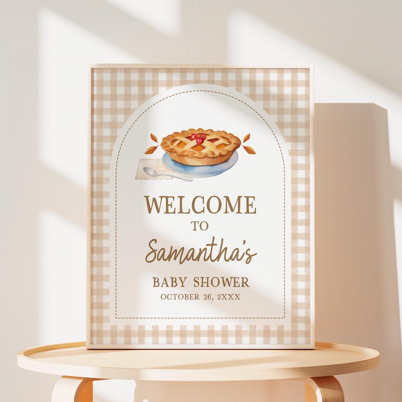 Pie Baby Shower - Etsy