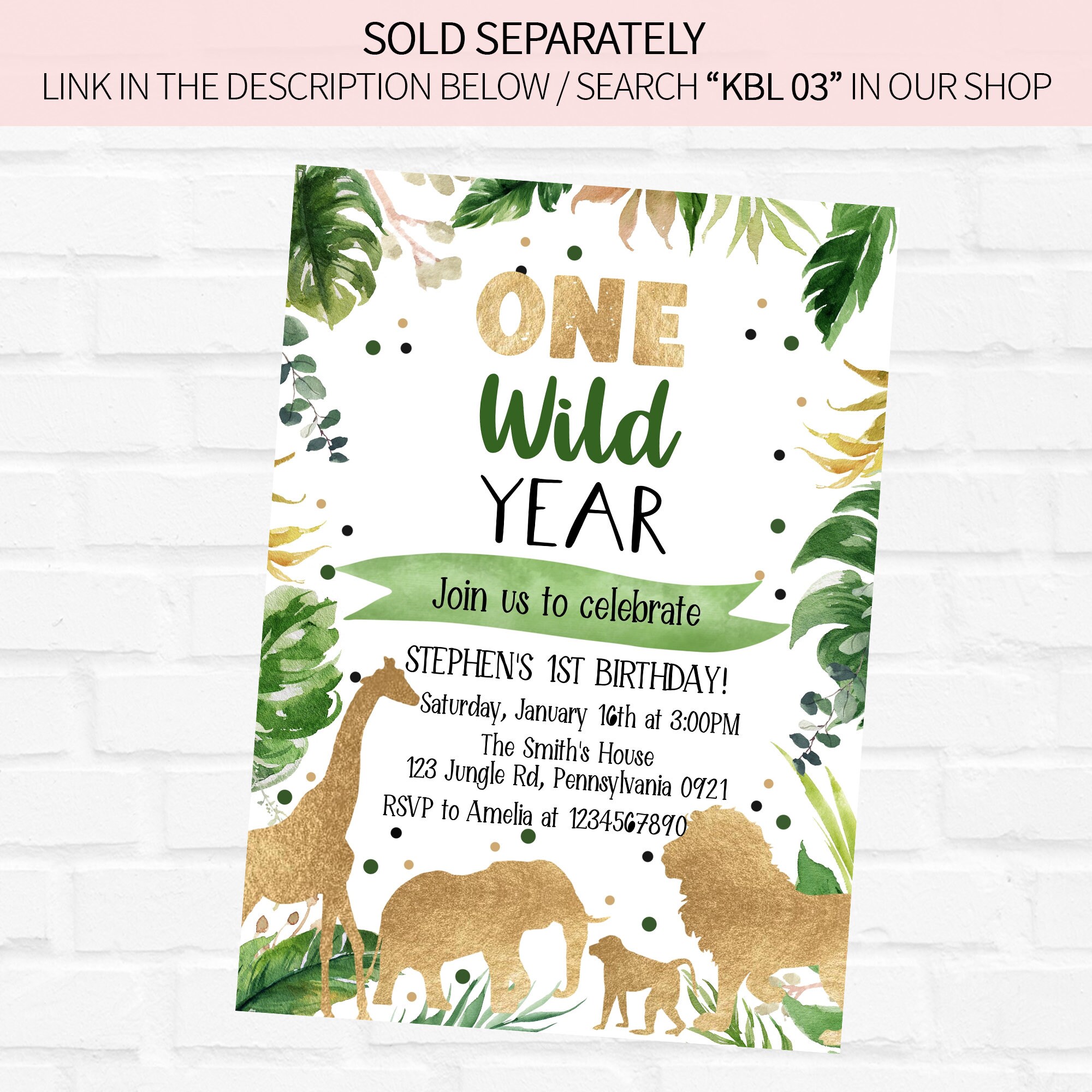Editable Safari Birthday Favor Tags, Jungle Birthday Thank You Tags ...