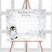 Editable Winter Penguin Baby Shower Due Date Calendar, Gender Neutral ...
