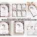 Editable Pink Cow Baby Shower Due Date Calendar, Girl Holy Cow Baby ...