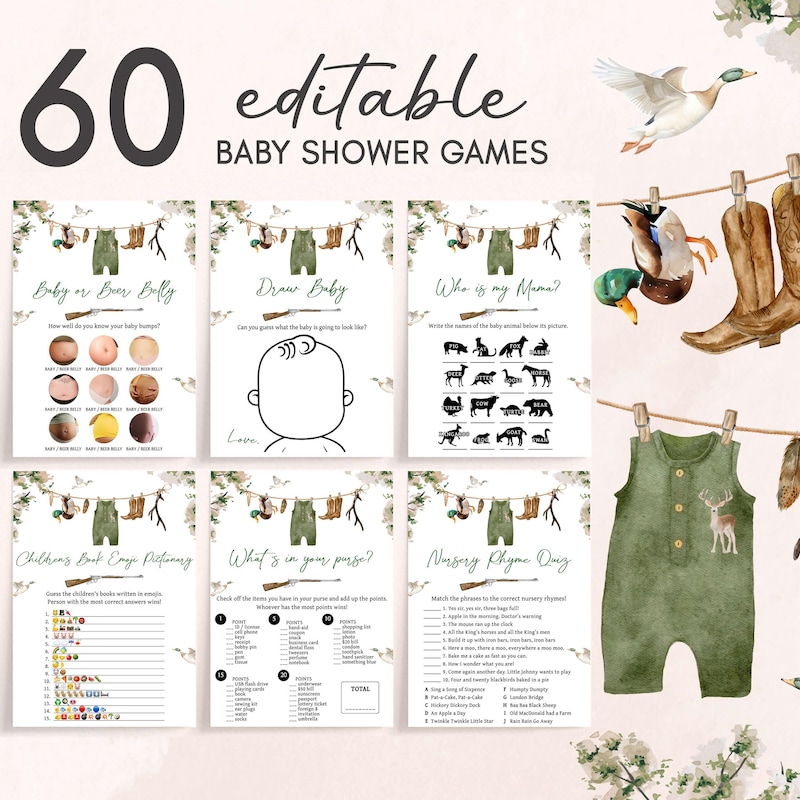 Hunting Games Deer - Etsy UK