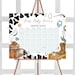 Editable Cowboy Baby Shower Due Date Calendar, Rodeo Baby Shower ...
