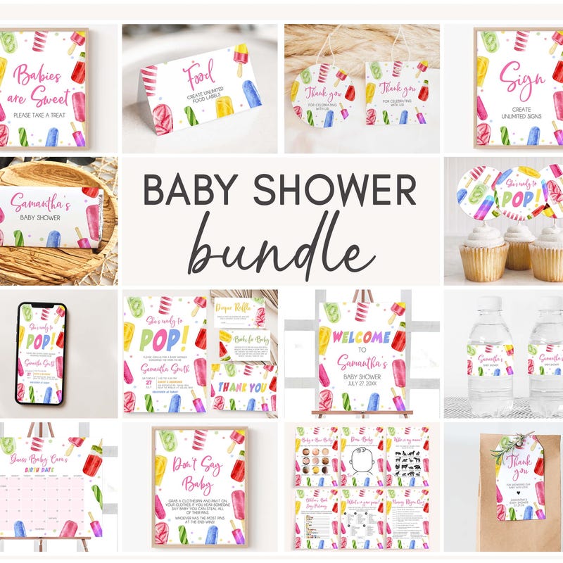 Ready to Pop Baby Shower - Etsy