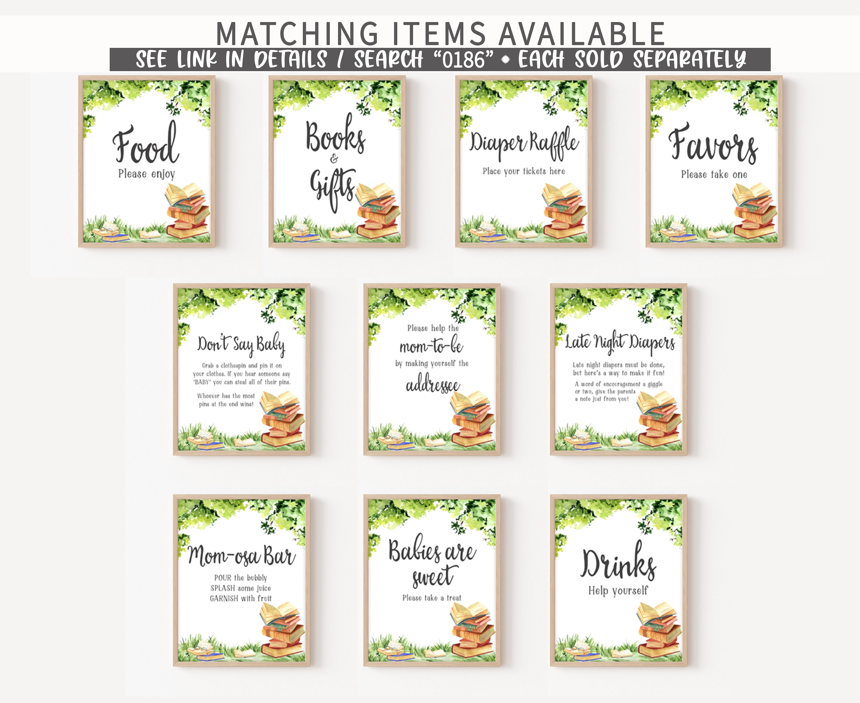 Editable Storybook Baby Shower Water Bottle Labels Chapter | Etsy