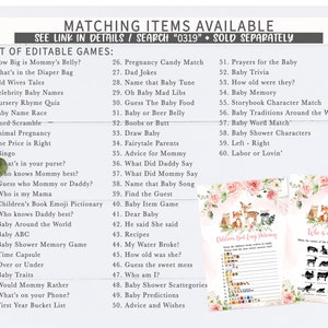 Editable Girl Woodland Baby Shower Bottle Labels, Pink Floral Woodland ...