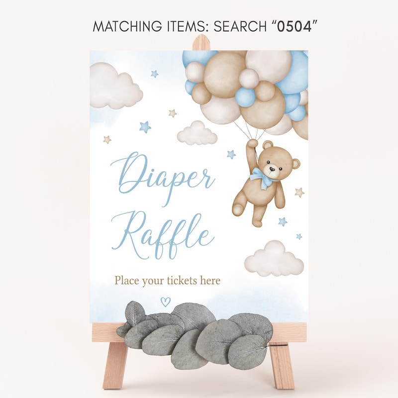 Diaper Raffle Box - Etsy