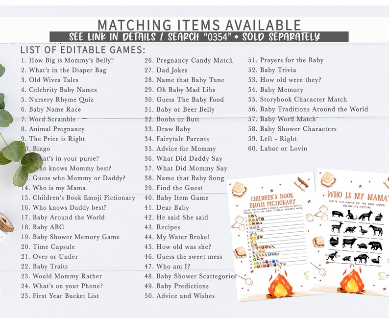 Editable S'more Baby Shower Bottle Label, Fall Bonfire Baby Shower ...