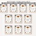 Editable Little Cowboy Baby Shower Due Date Calendar, Boy Wild West ...