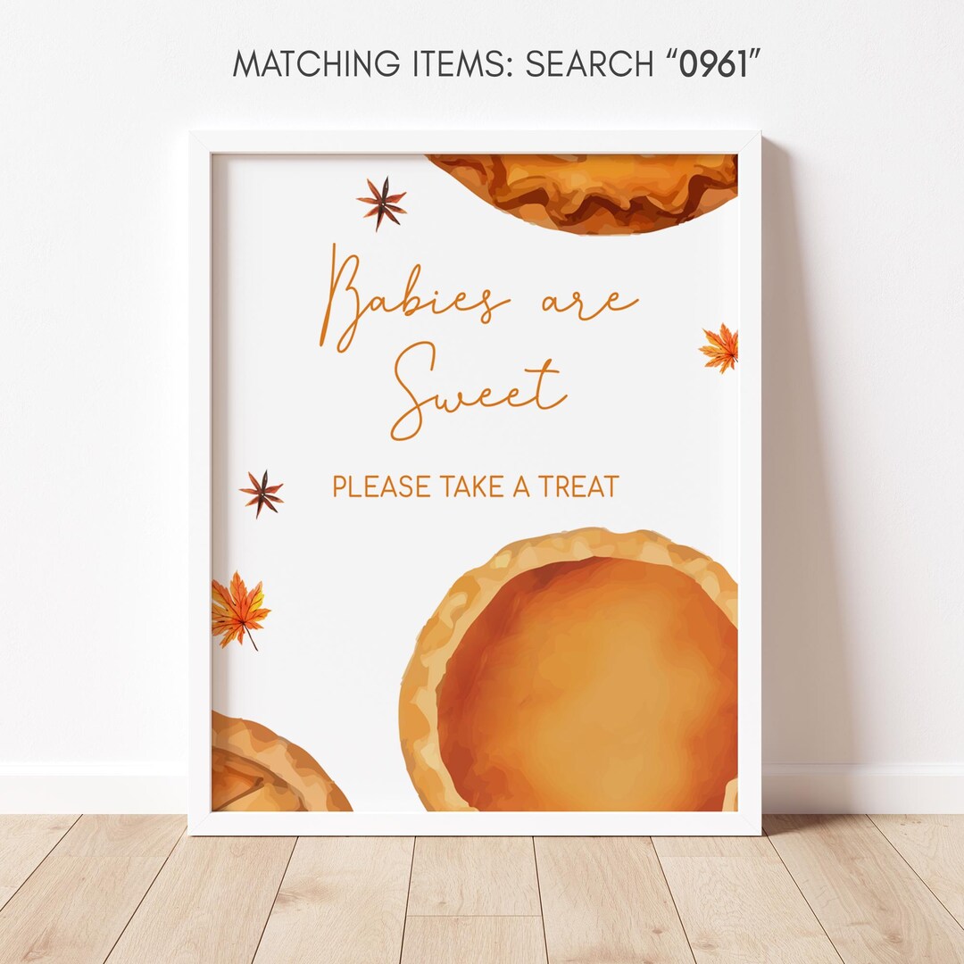 Babies Are Sweet Signs Little Cutie Pie Baby Shower, Cutie Pie Baby ...