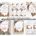 Editable Western Cowgirl Baby Shower Due Date Calendar, Pink Wild West ...
