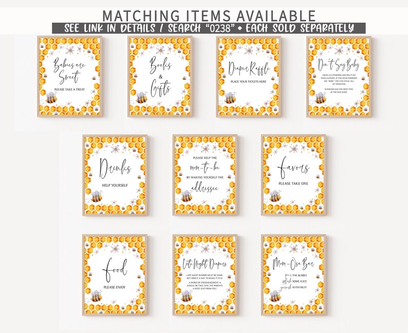 Editable Bee Baby Shower Calendar Sweet as Can Bee Baby Shower Due Date ...