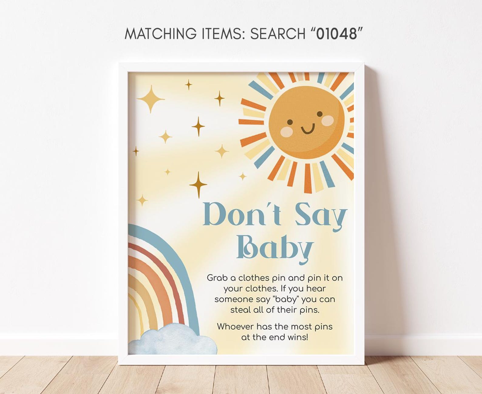 Editable Sun Baby Shower Table Signs, Boy Sonshine Baby Shower Signs ...