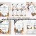 Editable Cowboy Baby Shower Due Date Calendar, Rodeo Baby Shower ...
