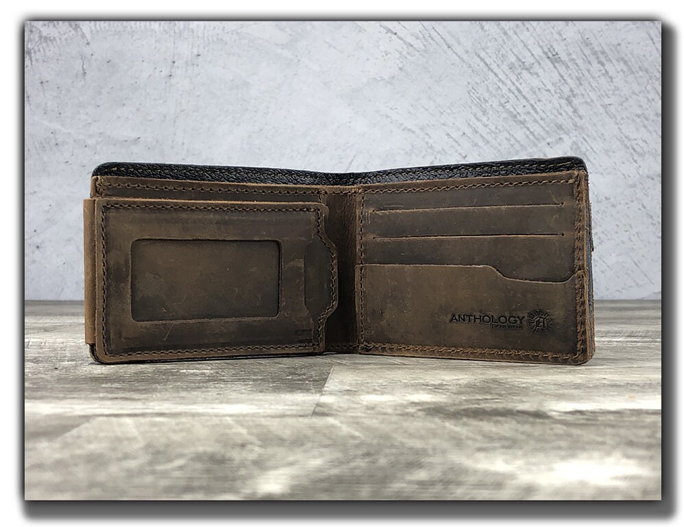 Leather Guitar Pick Wallet, Leather Wallet With Pick Holder, Wallet for ...