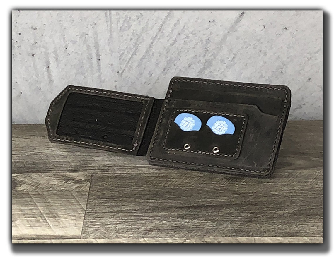 Leather Compact Guitar Pick Wallet, Wallet for Guitarist, Wallet for ...