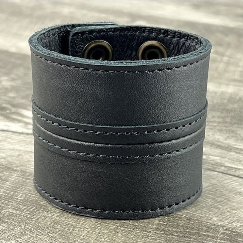 Leather Cuff - Etsy