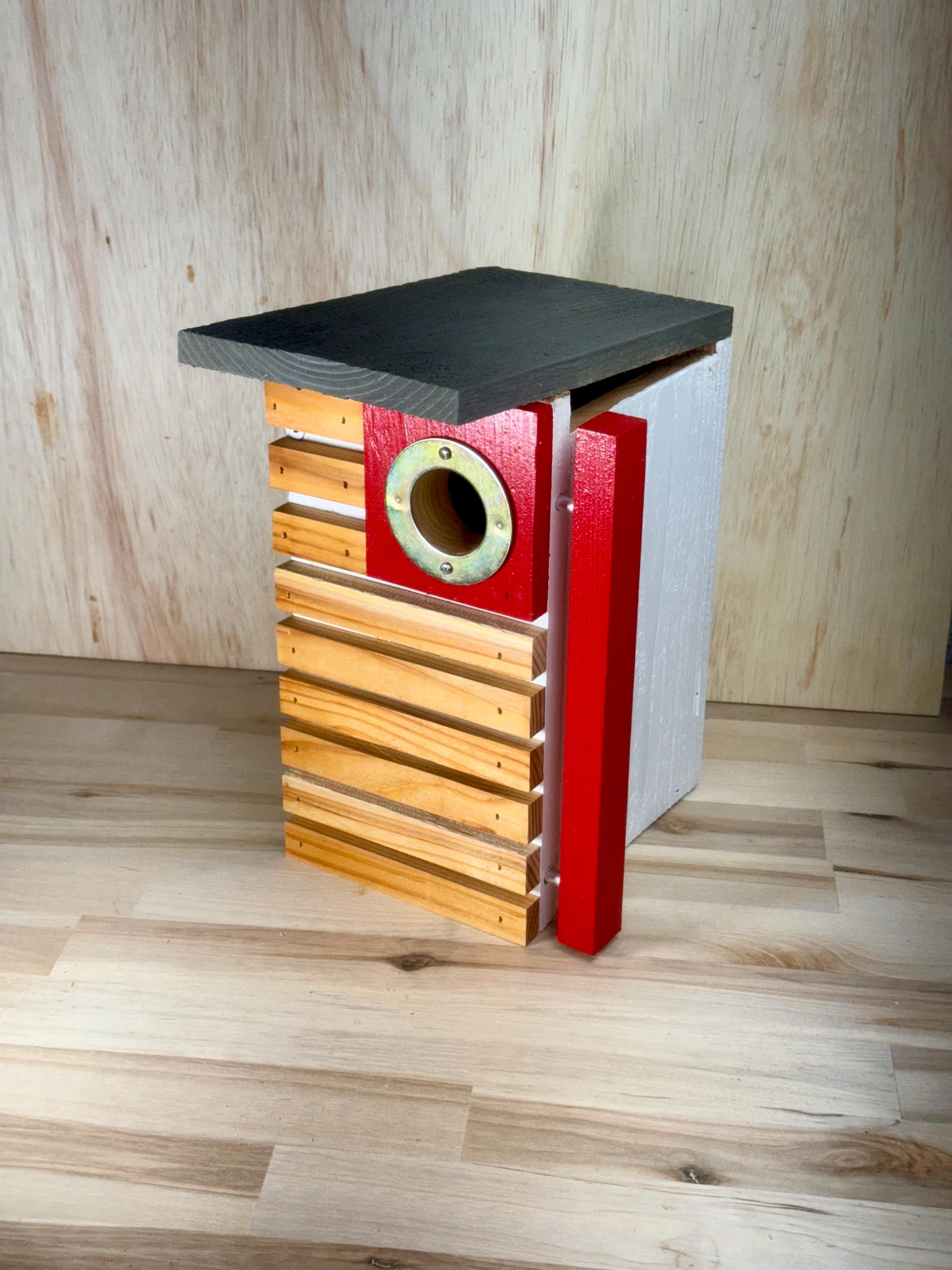 Mid-century Modern Bird House - Etsy