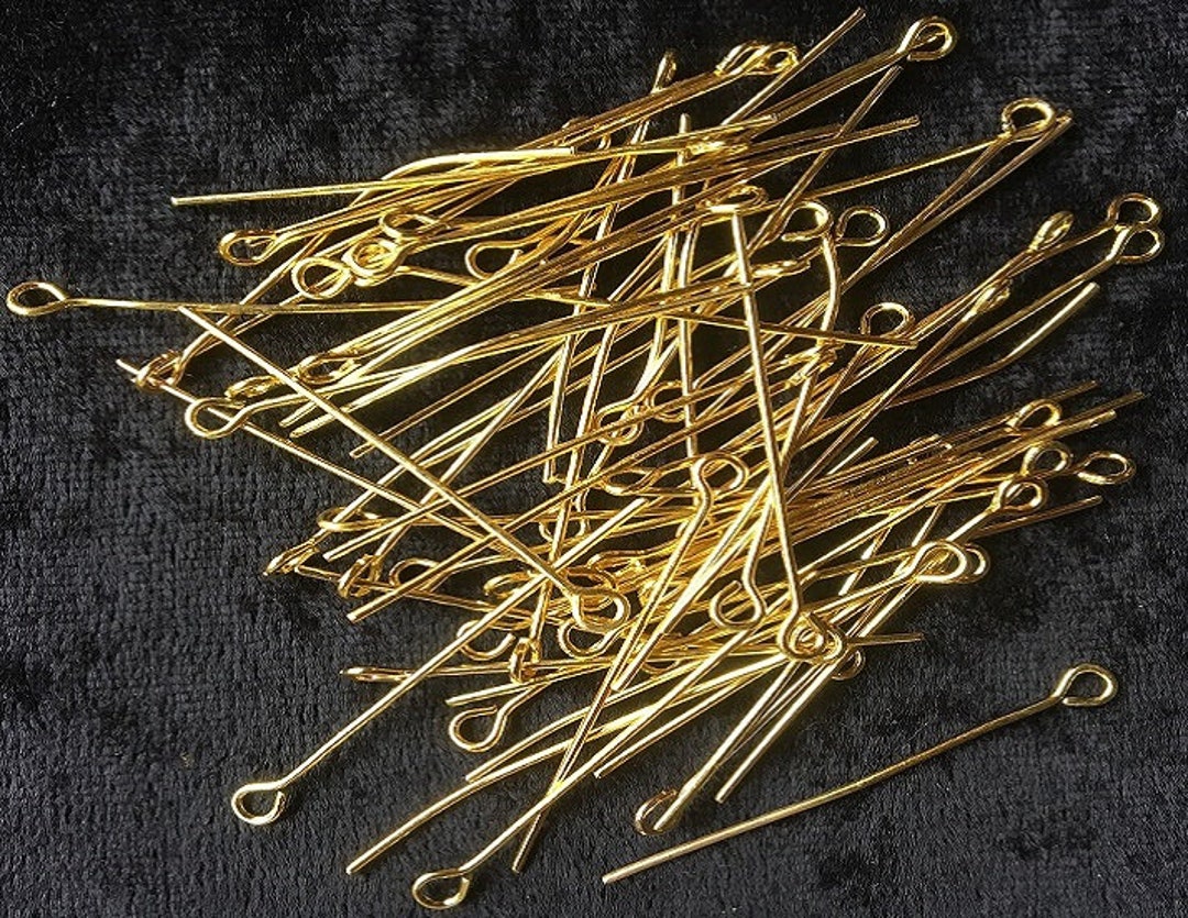 Eye Pins - 35mm - 50 Pieces - Choose Your Colour - Straightened - Etsy ...