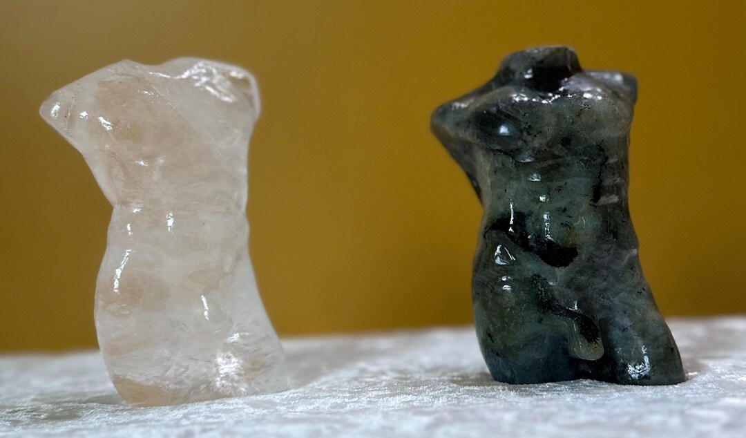 Sculpture Statue Crystal Man Body - Etsy