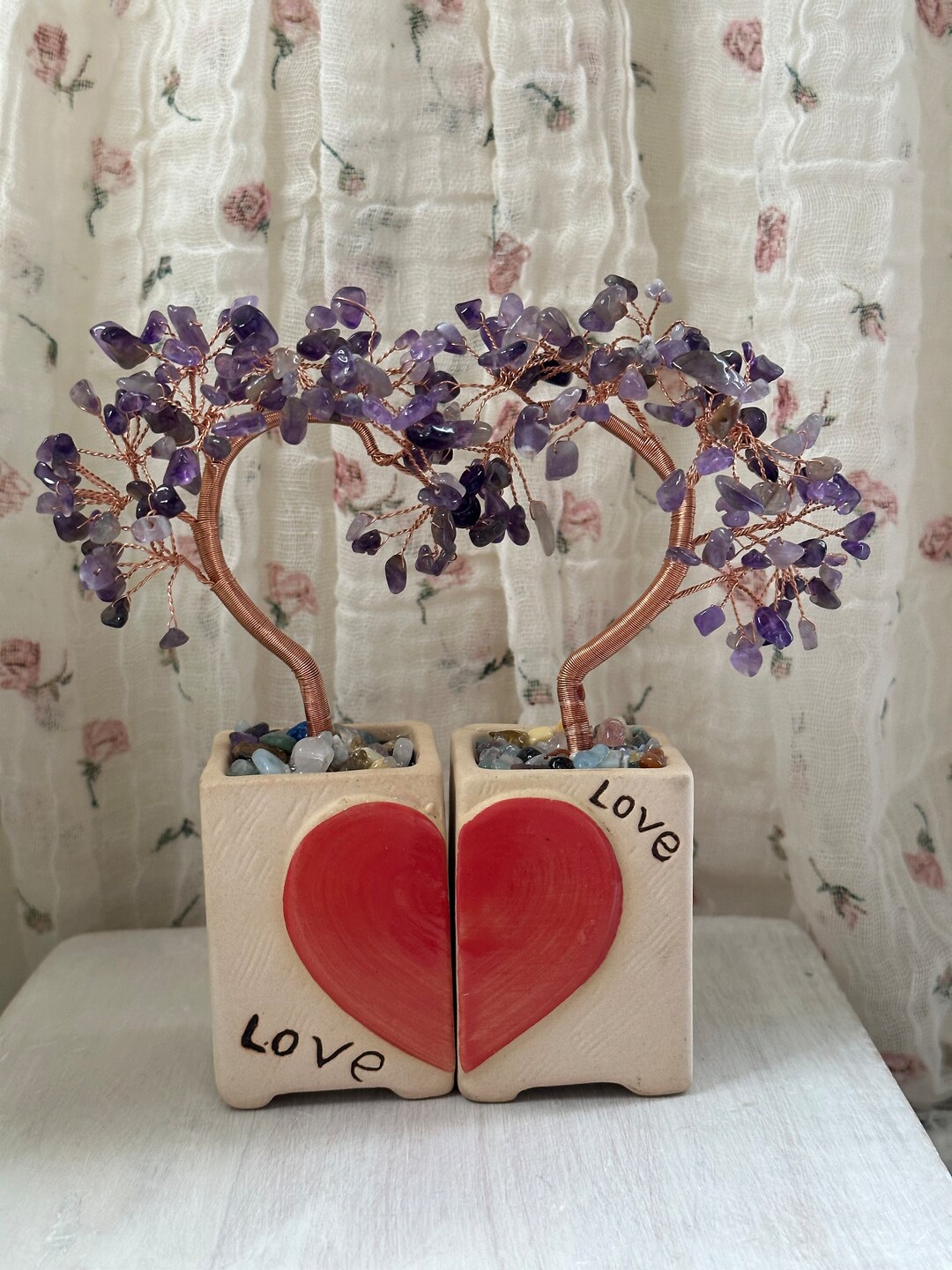 Heart Shaped Money Trees Love Pots - Etsy
