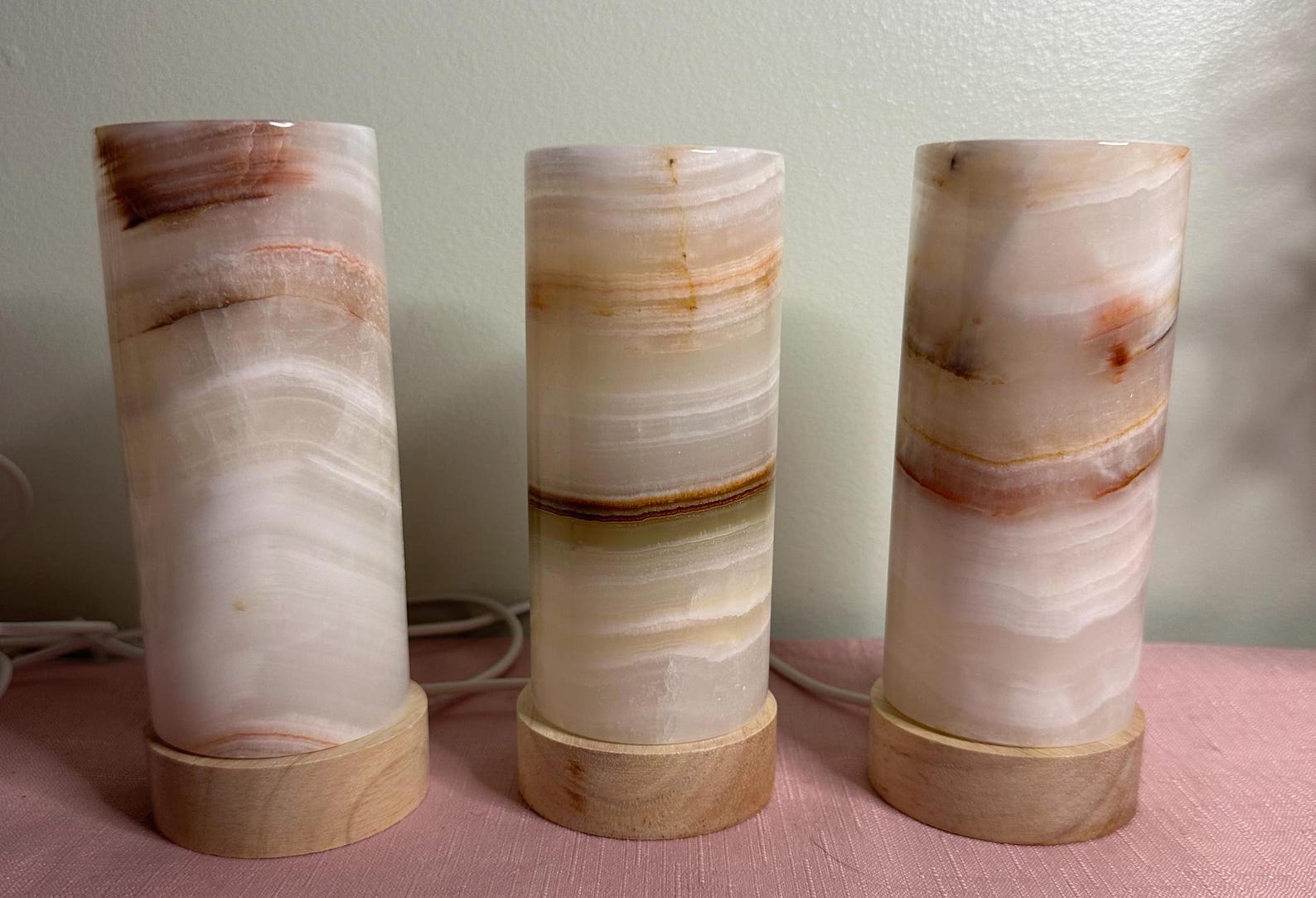 Afghanistan Jade Crystal Cylinder Lamp Lights - Etsy